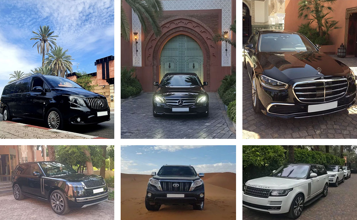 Our Luxury Cars - Official Private Driver Morocco